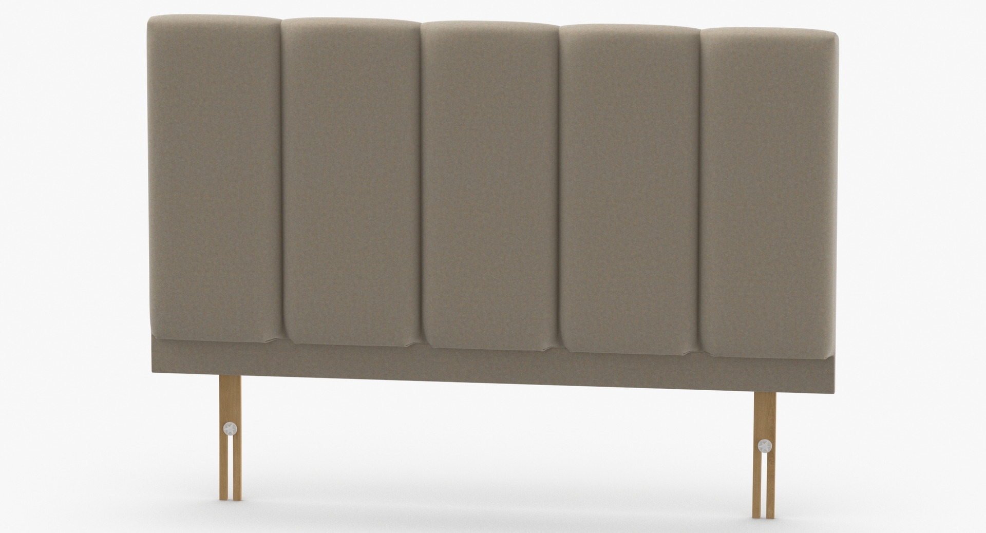 3D model headboard 02 oatmeal - TurboSquid 1473018