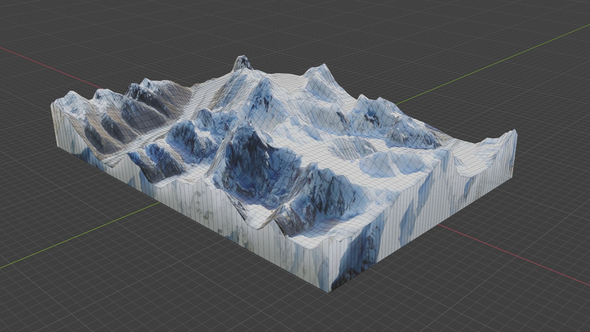 3D Model Kanjut Sar Mountain - TurboSquid 1825188