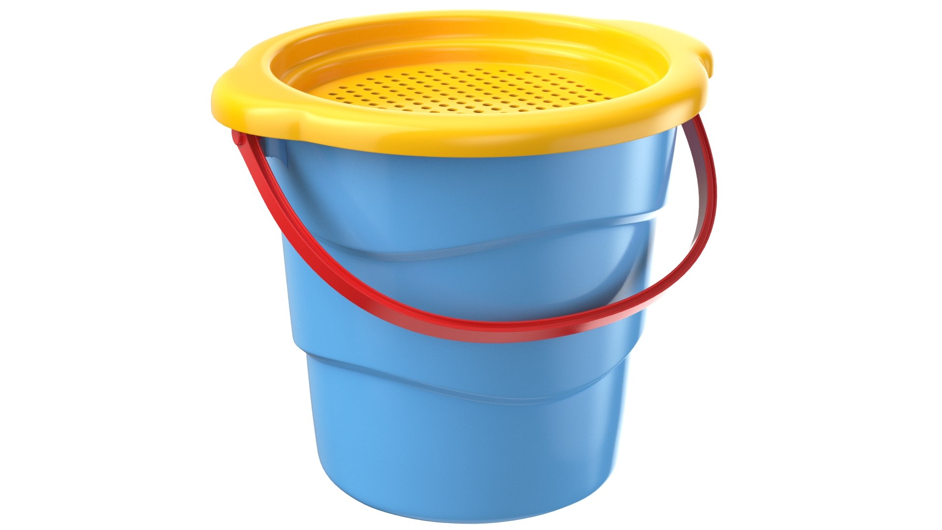 Detailed Toy Sand Bucket 3D Model - TurboSquid 2069749