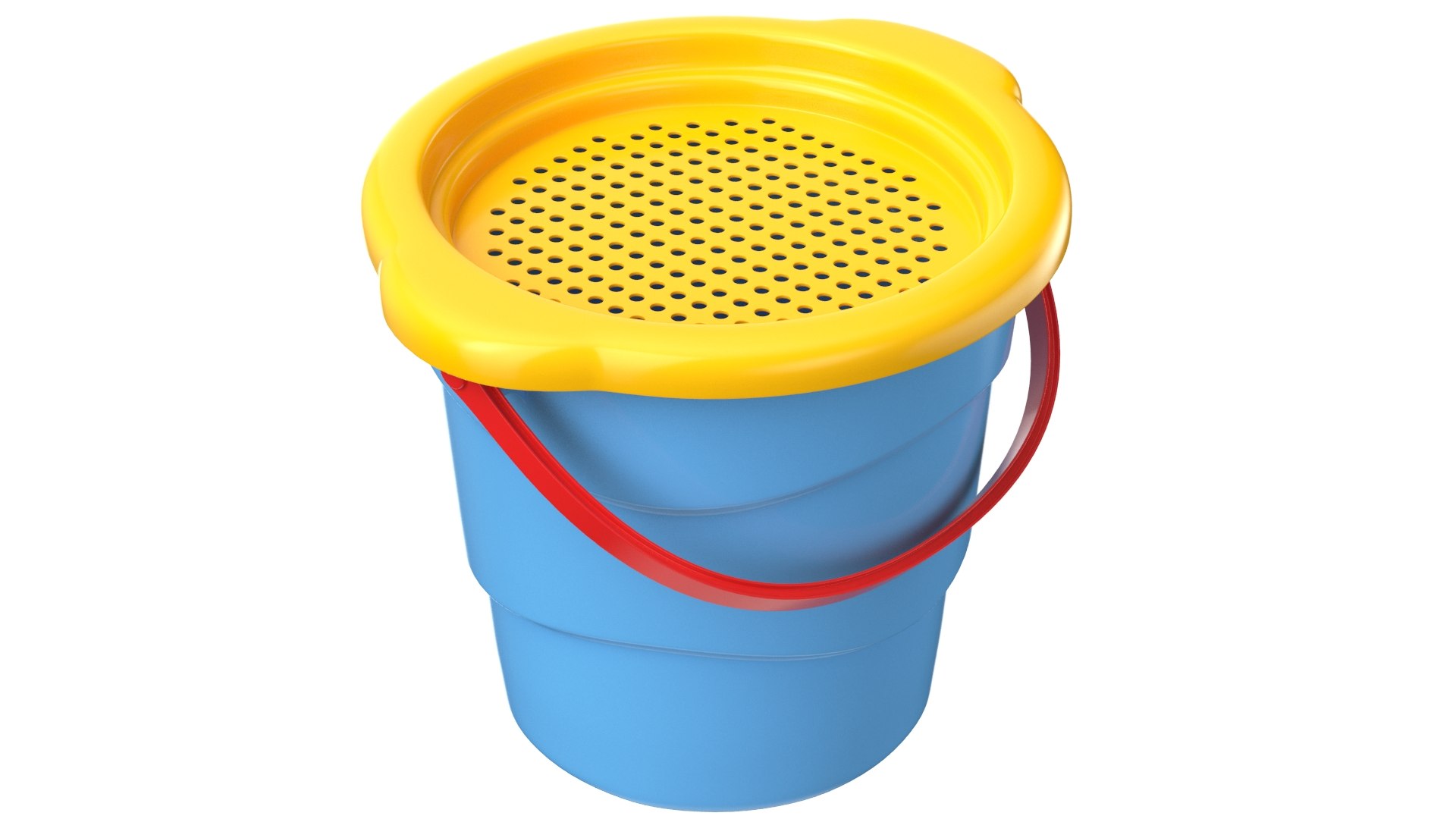 Detailed Toy Sand Bucket 3D Model - TurboSquid 2069749
