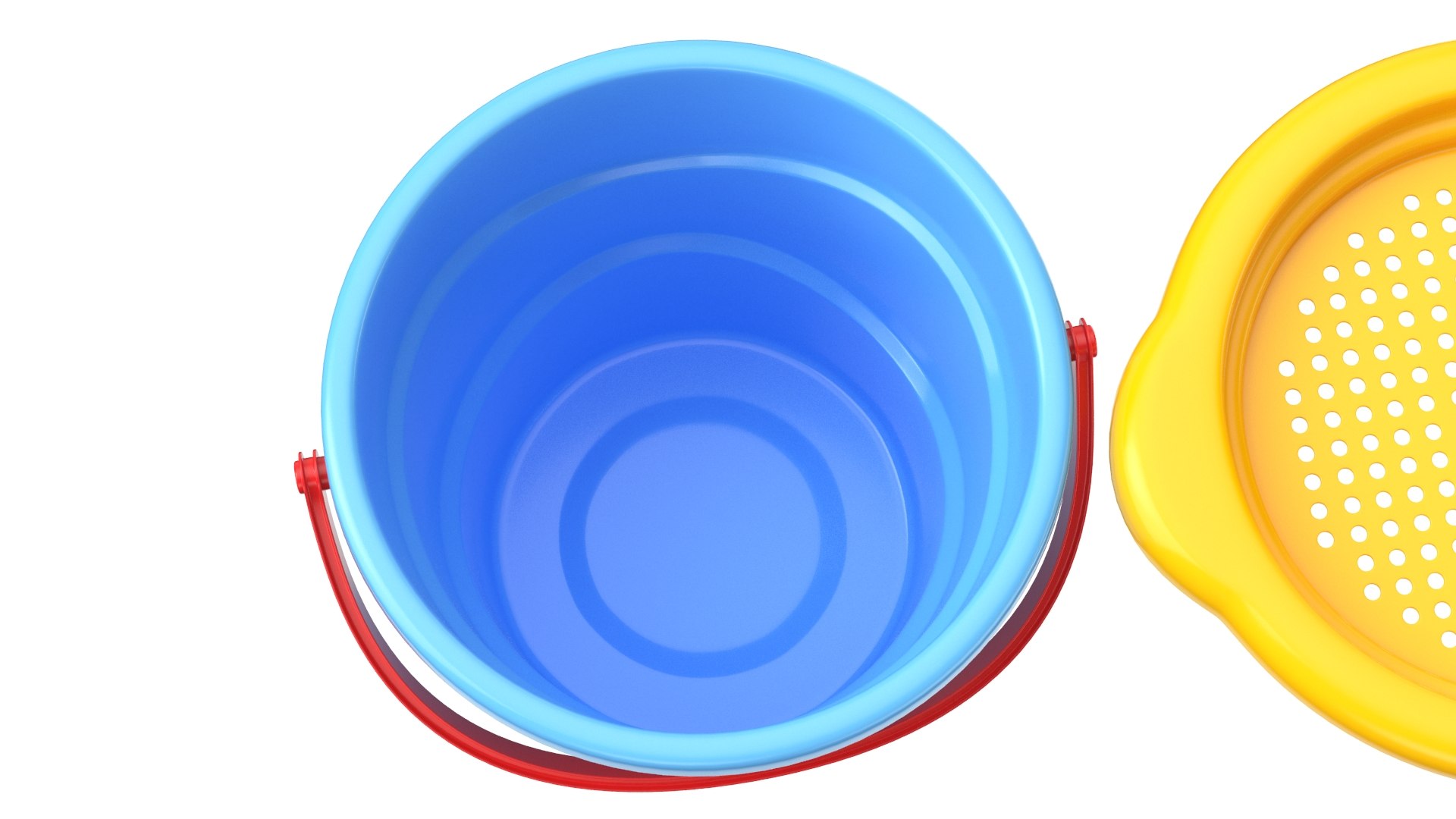 Detailed Toy Sand Bucket 3D Model - TurboSquid 2069749