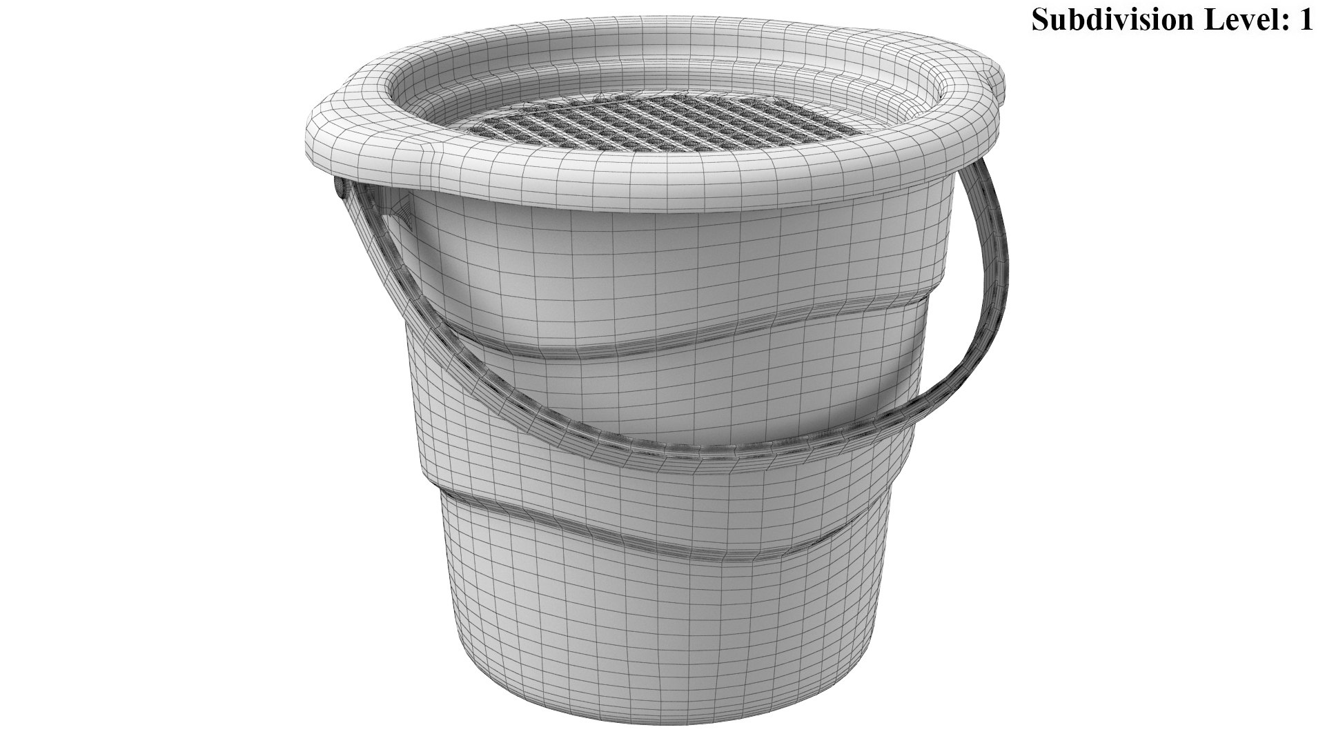 Detailed Toy Sand Bucket 3D Model - TurboSquid 2069749