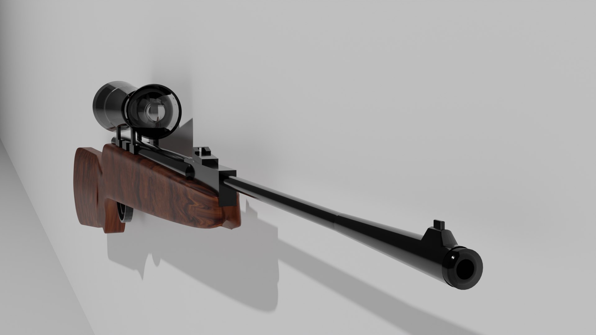 3D Rifle Model - TurboSquid 2030021