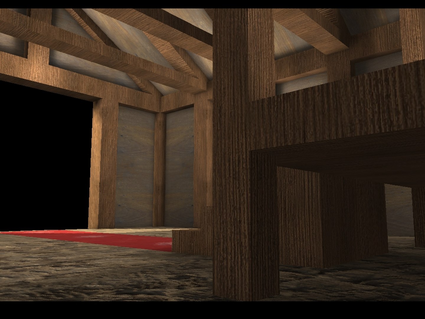 3d Model Viking Town B3d