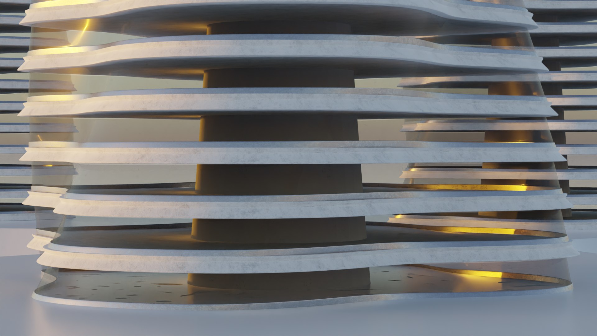 Skyscraper Concept Build 1 3D Model - TurboSquid 2086805