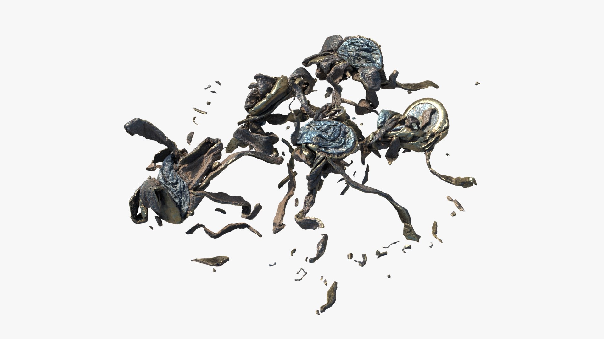 Pile Of Broken Bullets V5 3D Model - TurboSquid 2026976