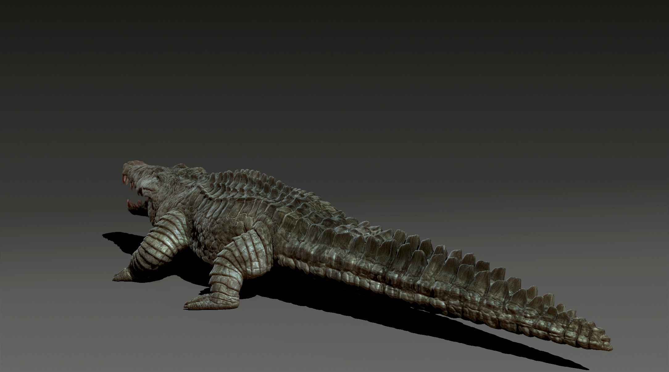Animal crocodile 3D - TurboSquid 1685561