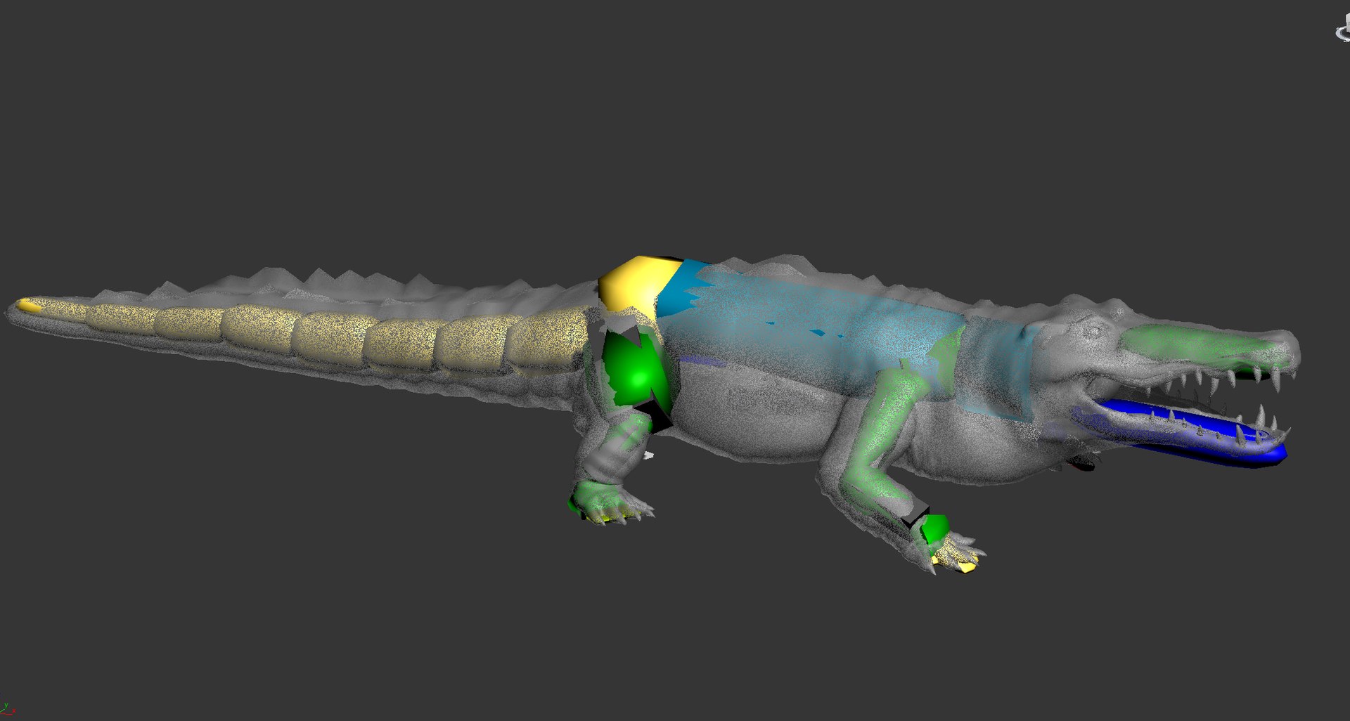 Animal crocodile 3D - TurboSquid 1685561