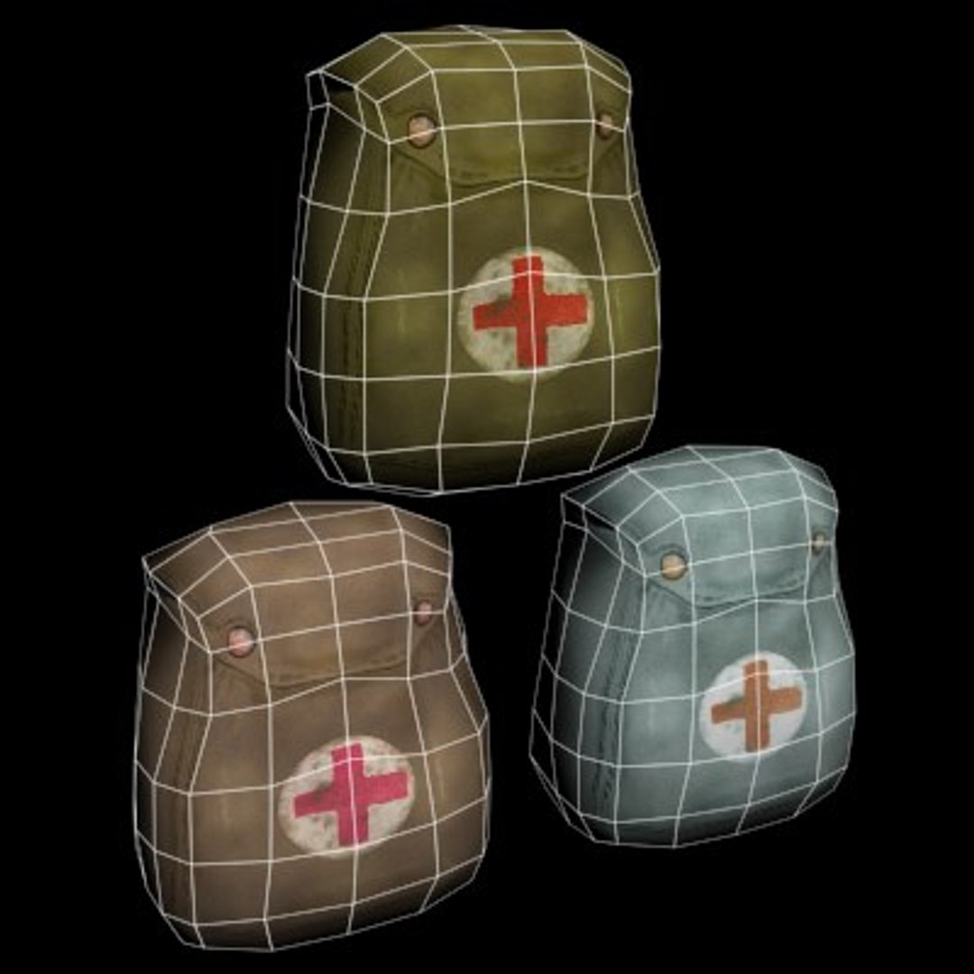 Medical Kit 3d Model