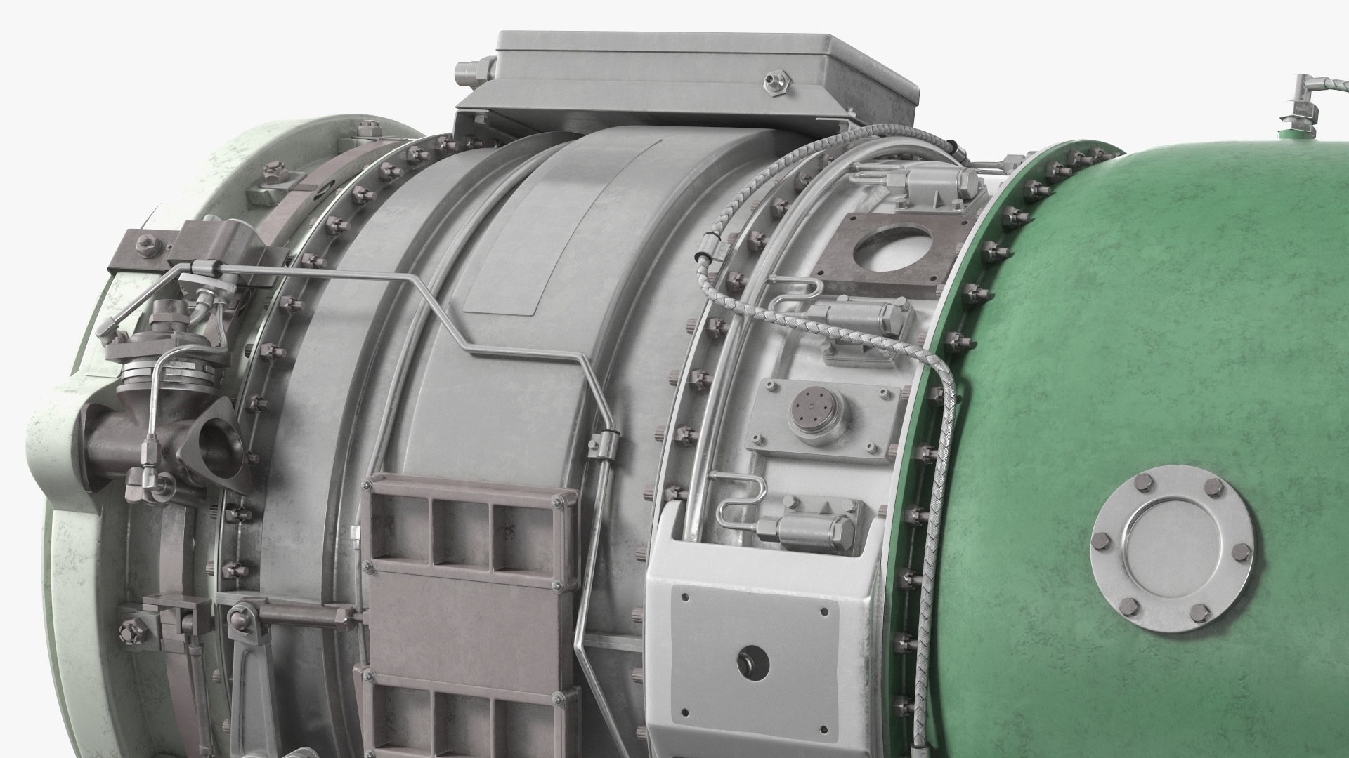 3D Jet Engine Turbine J85 - TurboSquid 2350829