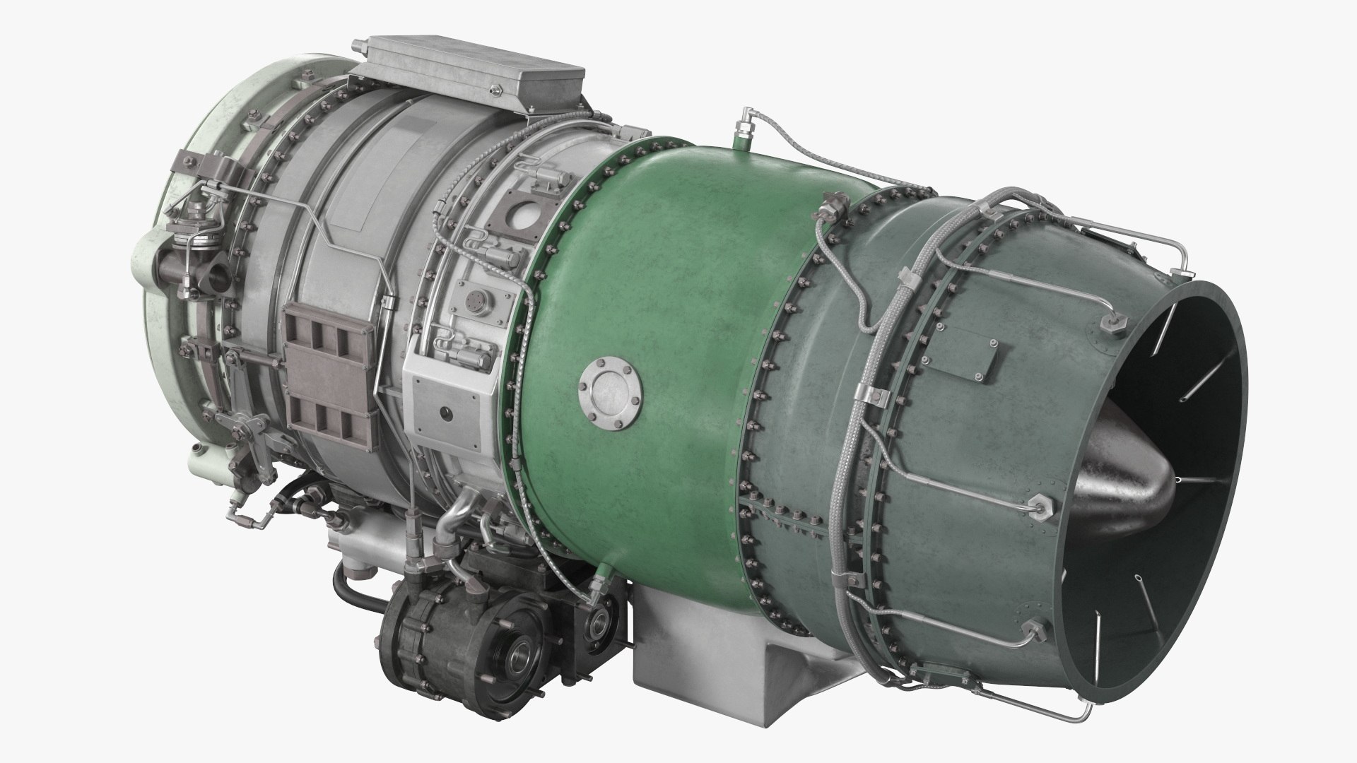 3D Jet Engine Turbine J85 - TurboSquid 2350829