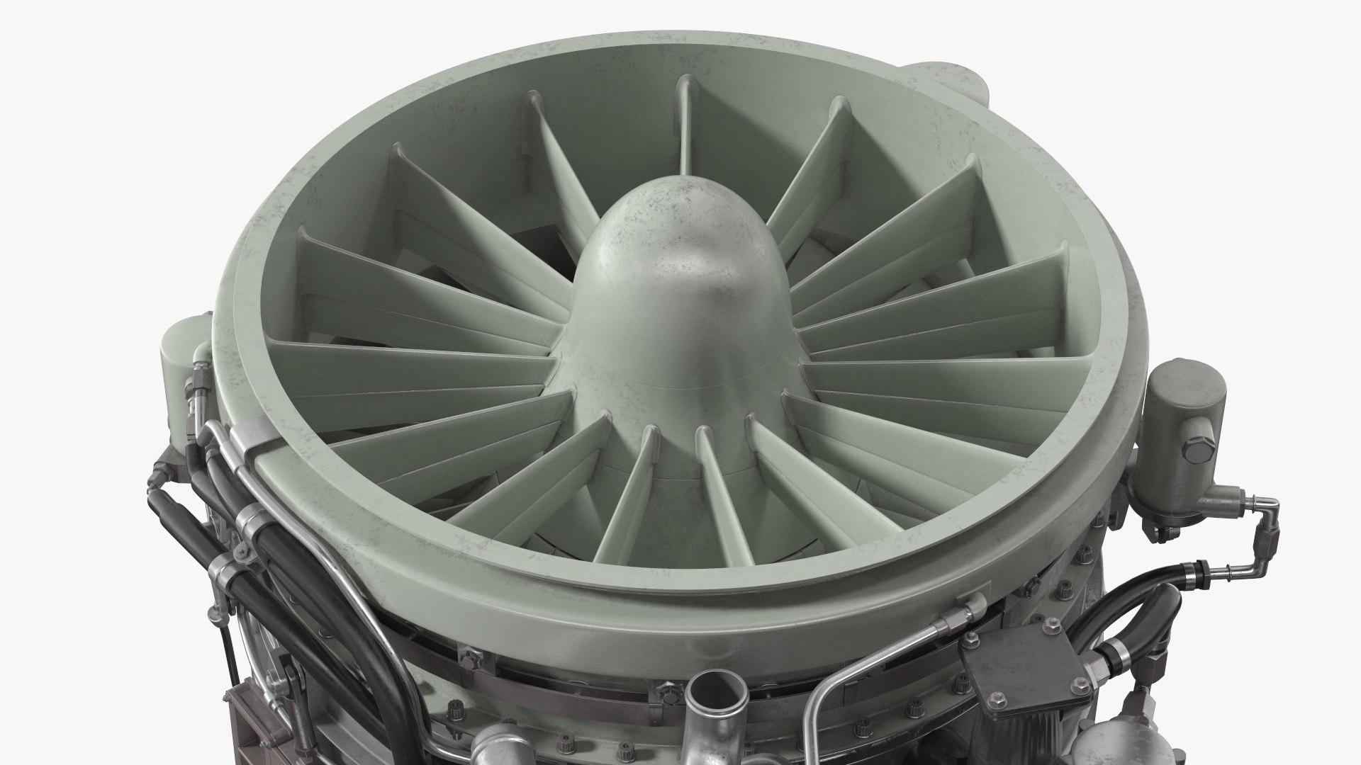 3D Jet Engine Turbine J85 - TurboSquid 2350829