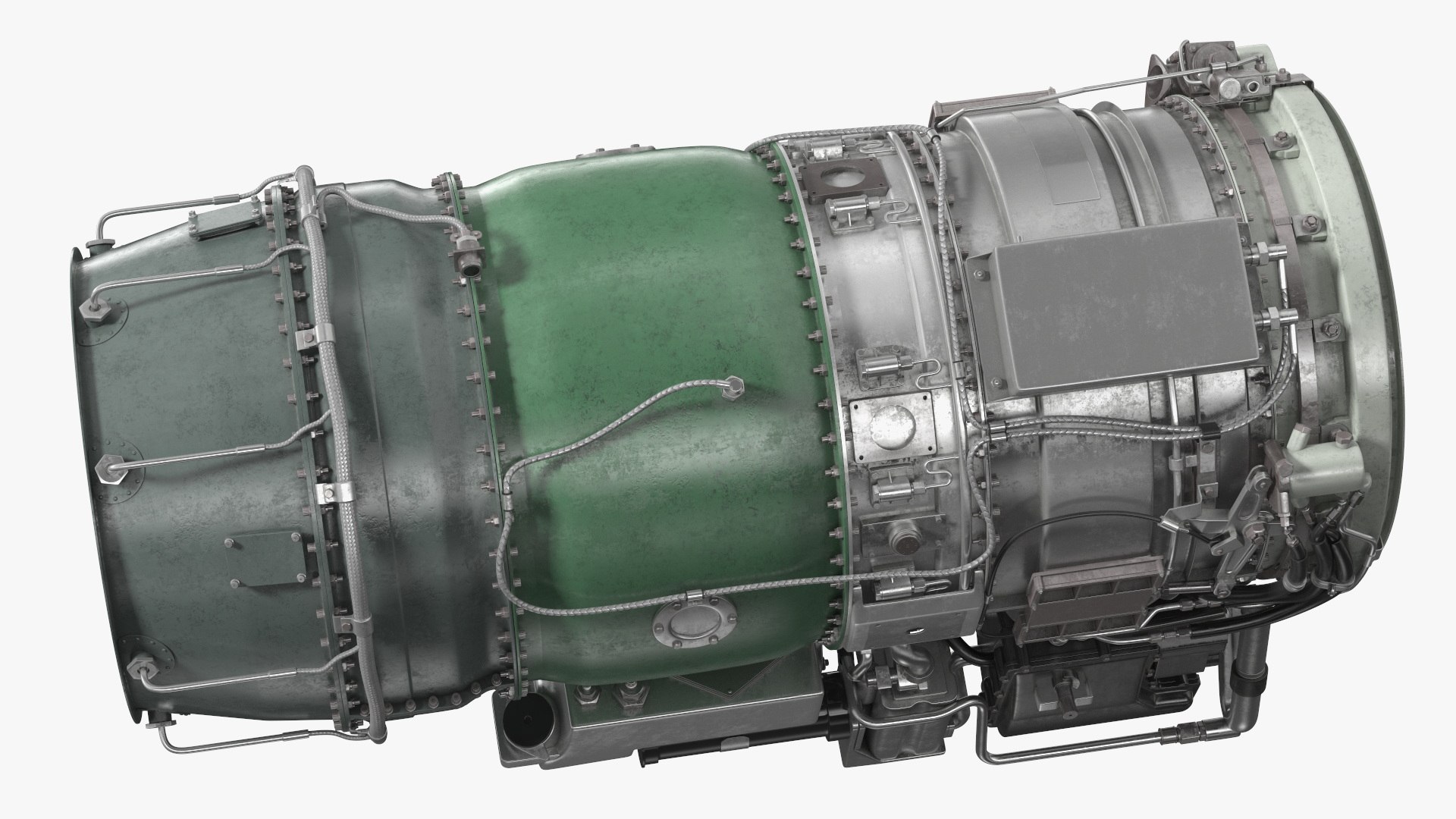 3D Jet Engine Turbine J85 - TurboSquid 2350829