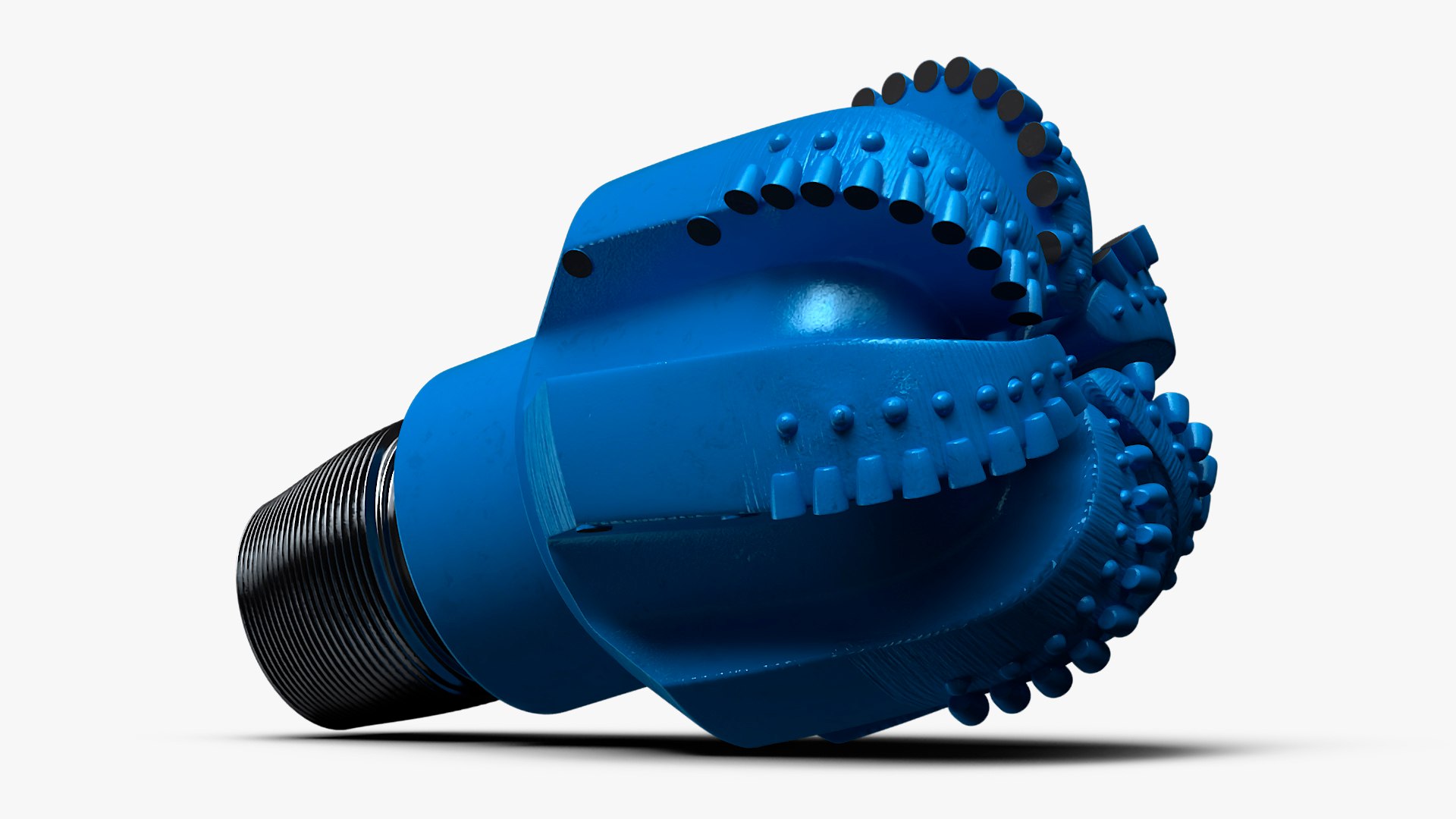 Drilling Rig Bit PDC Blue 3D - TurboSquid 2276808