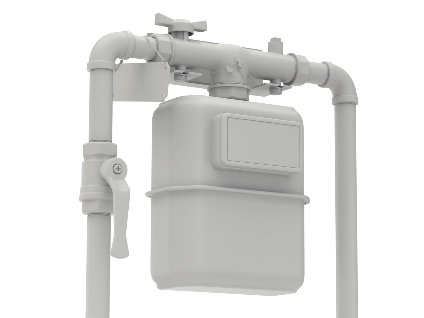 3D Gas Meter Model - TurboSquid 2313528