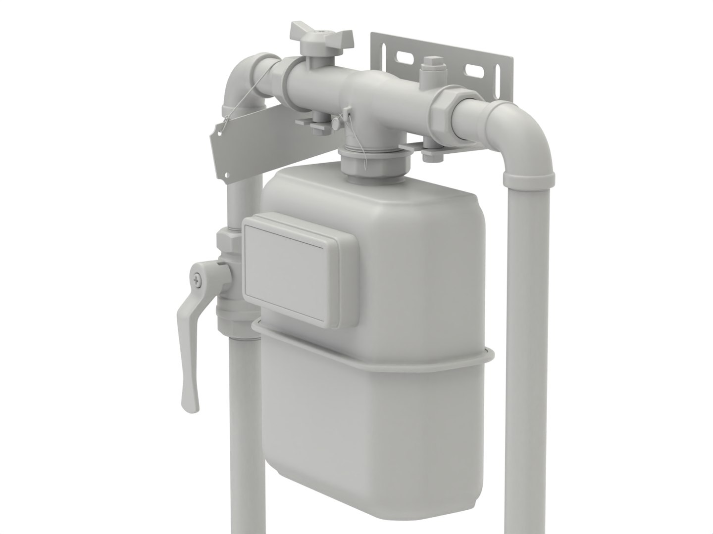 3D Gas Meter Model - TurboSquid 2313528