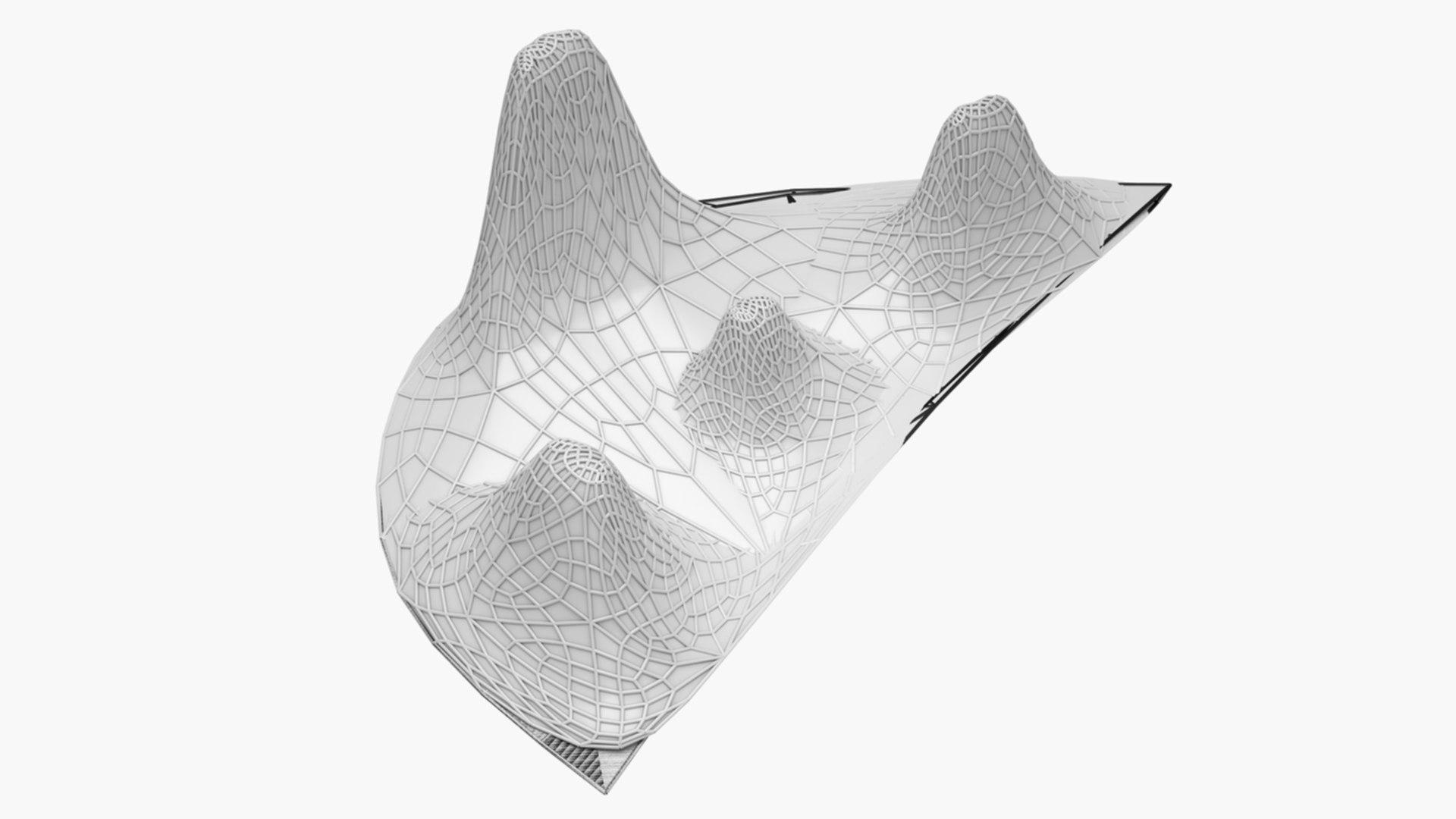 3D Hi-Tech Building 13 Model - TurboSquid 2062453