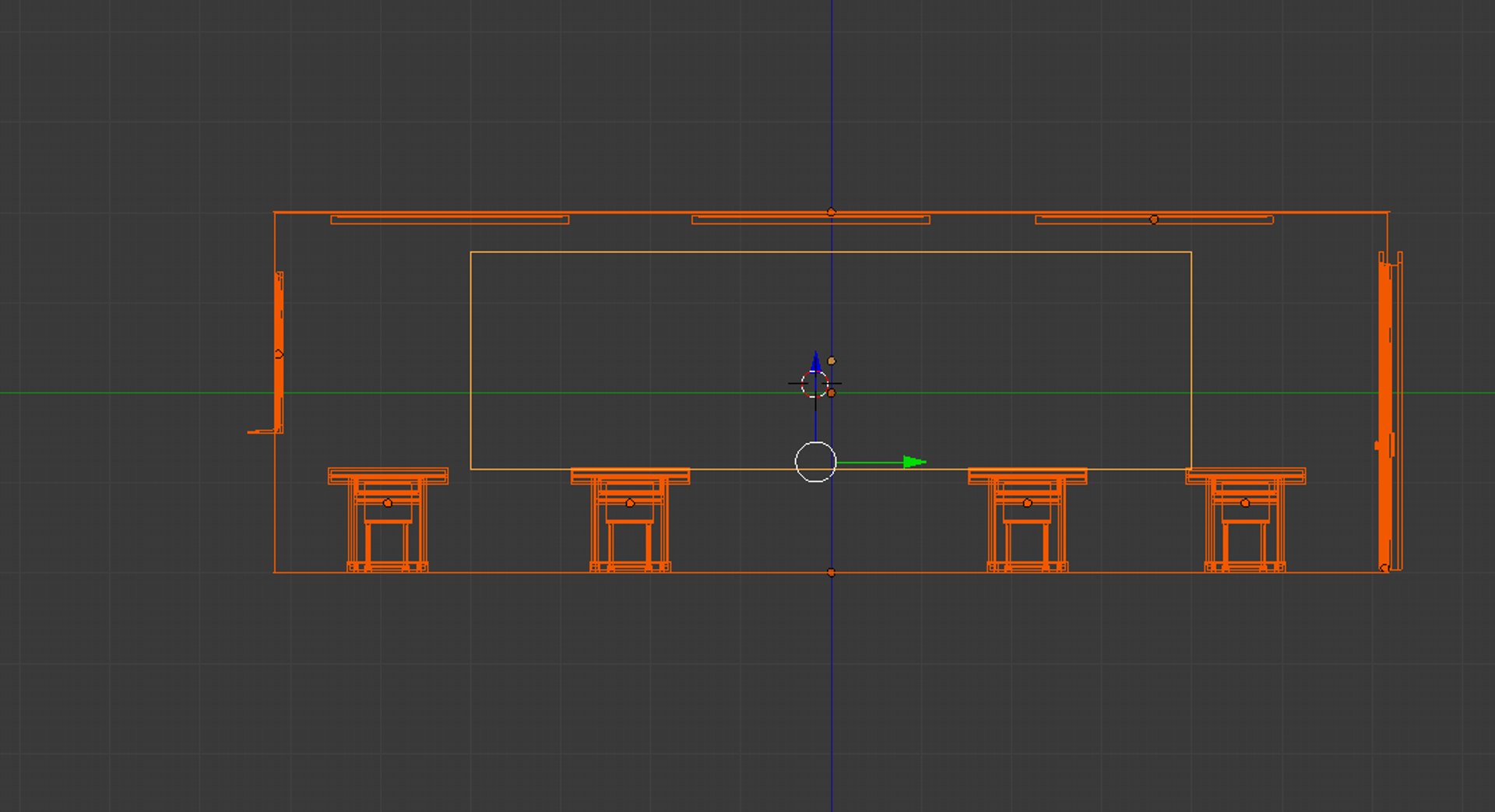 3D Classroom Class Model - TurboSquid 1532550
