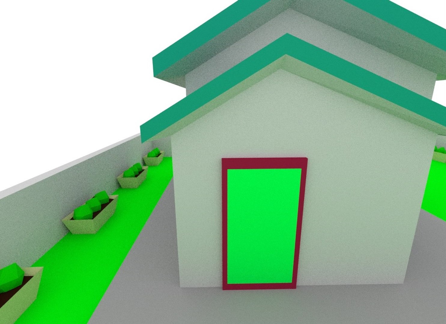 3D Zone Density Residential House - TurboSquid 1208963