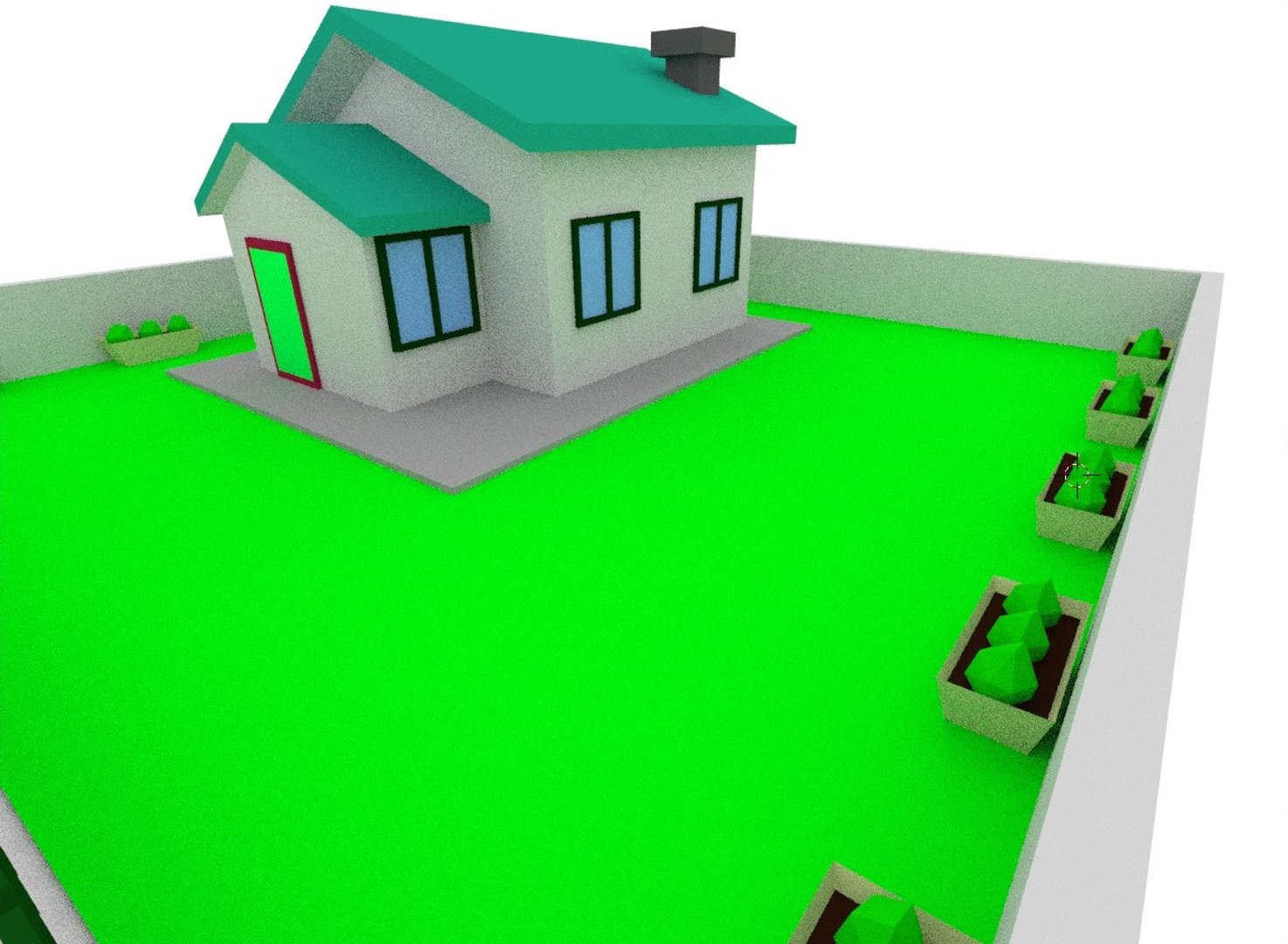 3D Zone Density Residential House - TurboSquid 1208963