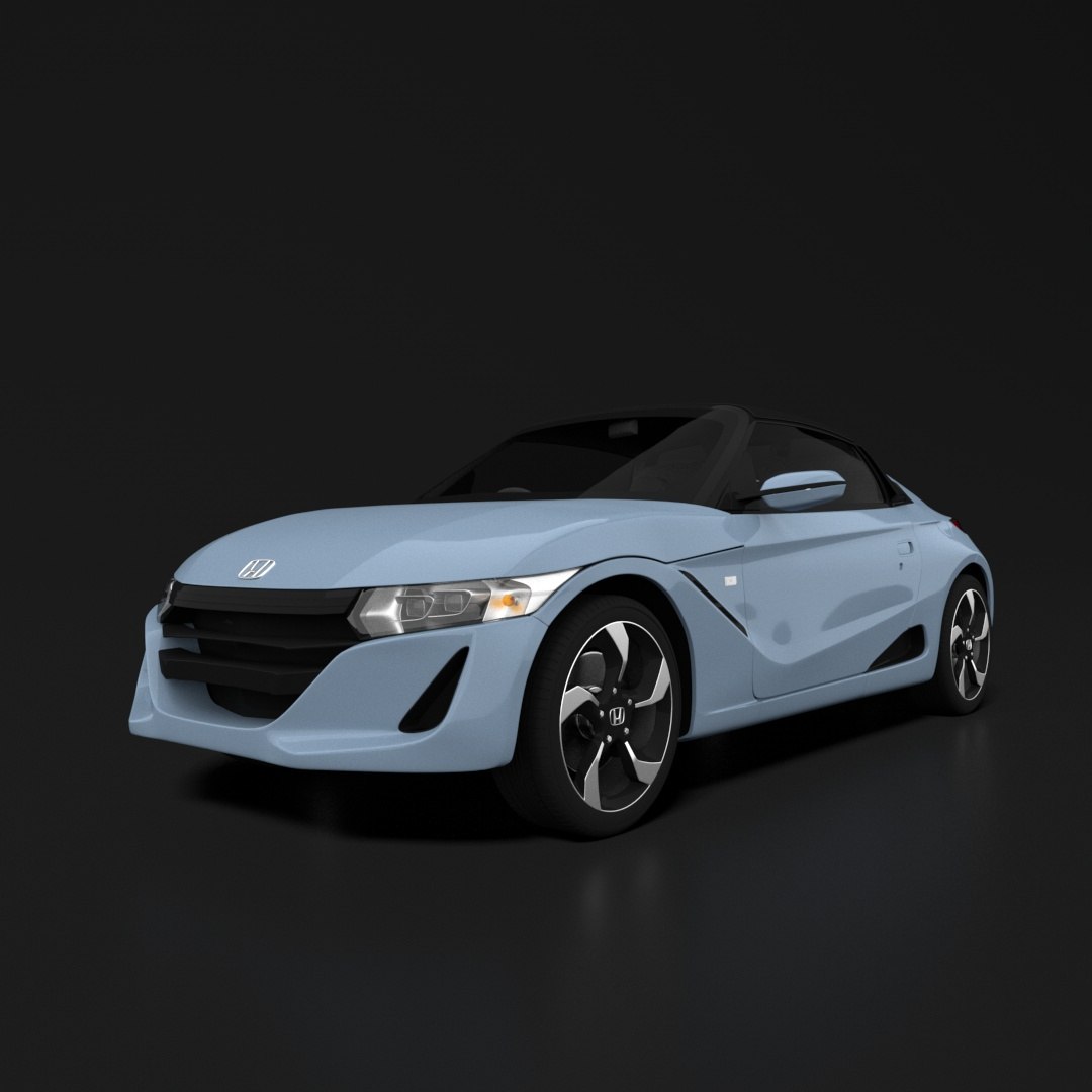 Honda S660 3D Model - TurboSquid 2340647