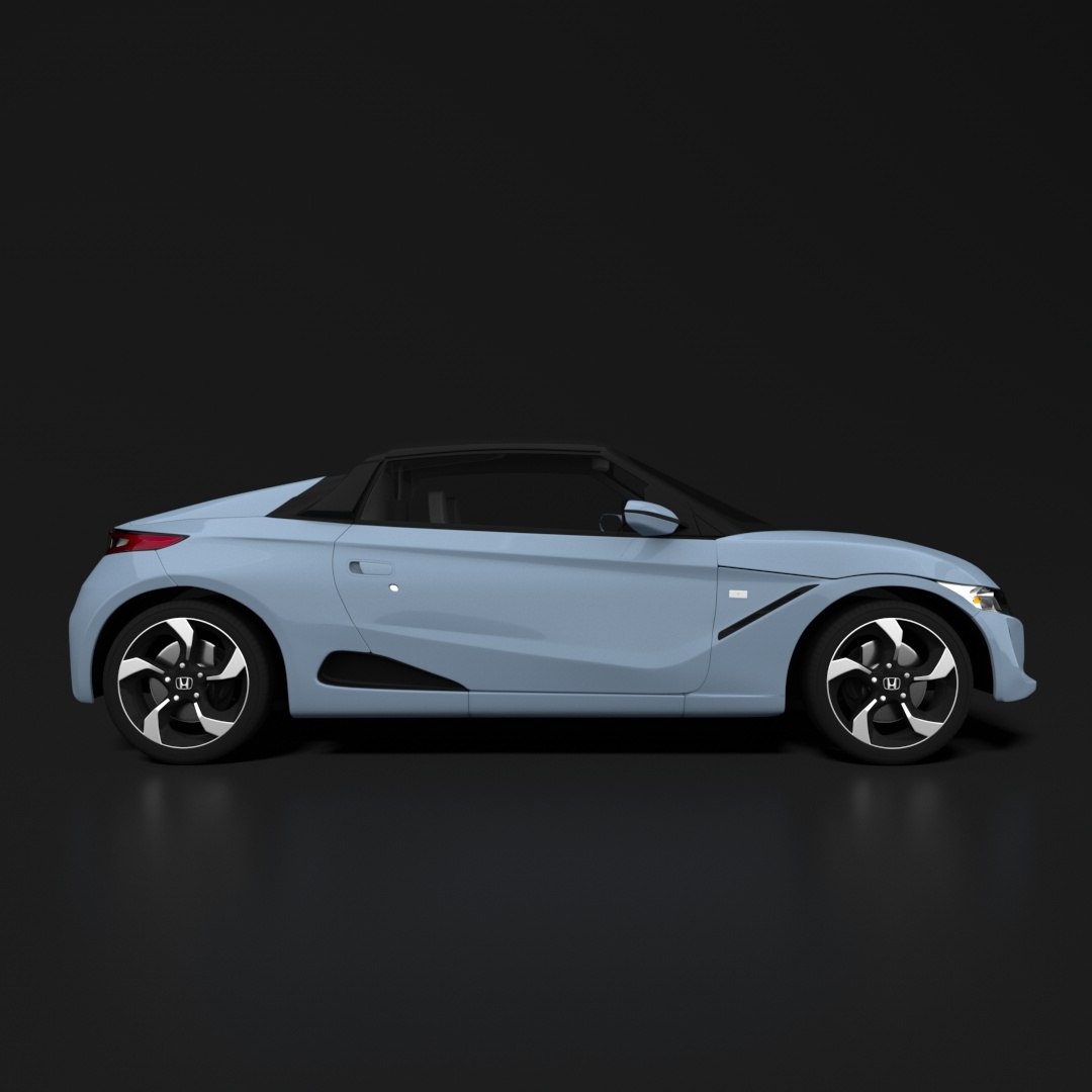Honda S660 3D Model - TurboSquid 2340647