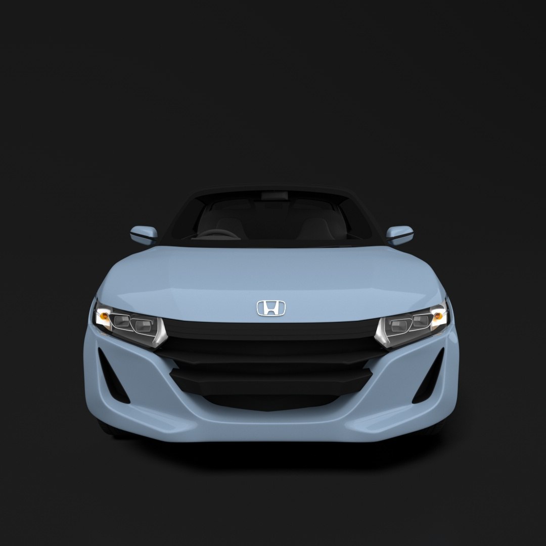 Honda S660 3D Model - TurboSquid 2340647