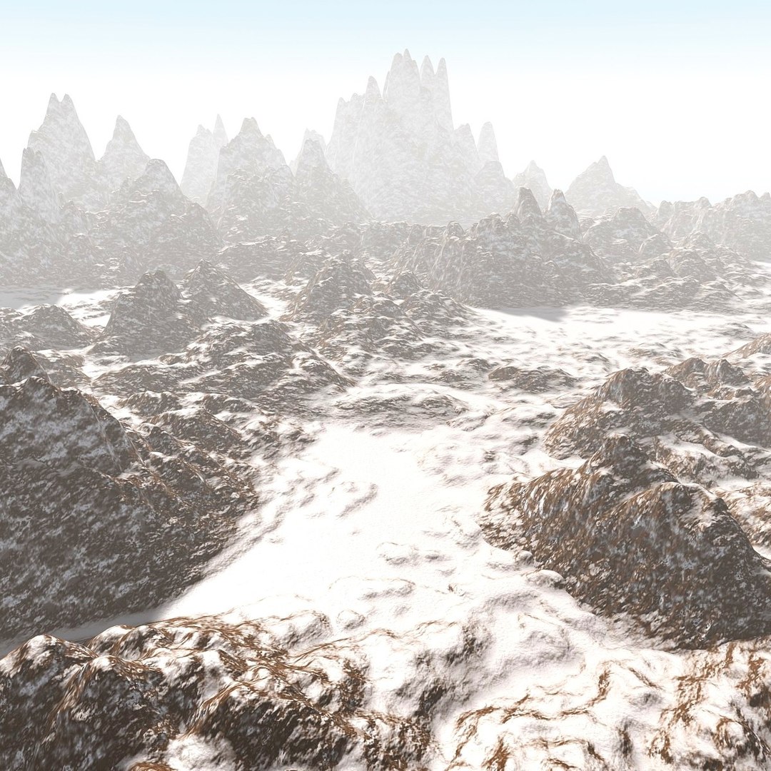 3d Model Land Terrain