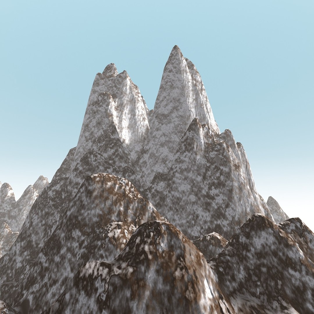 3d Model Land Terrain