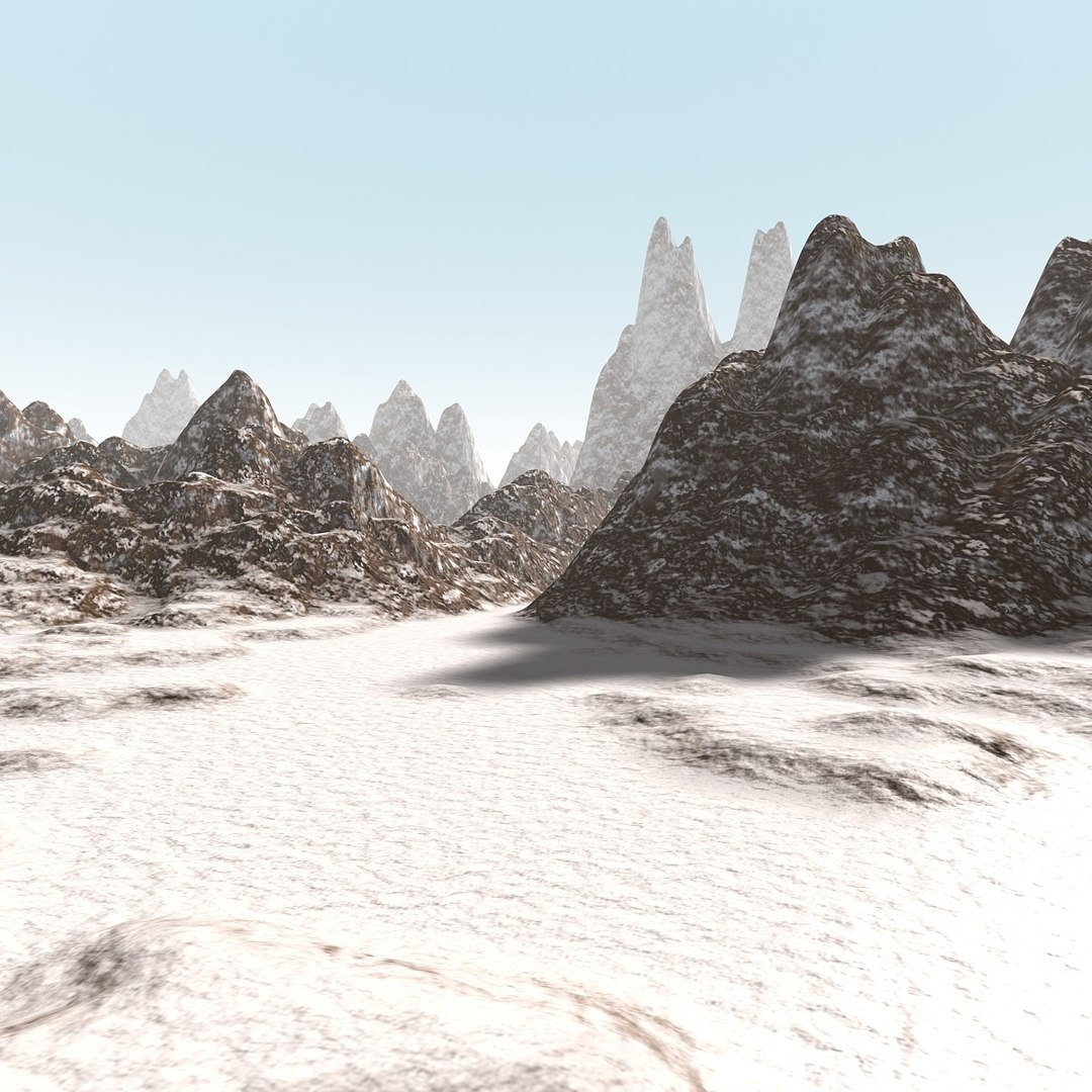 3d Model Land Terrain