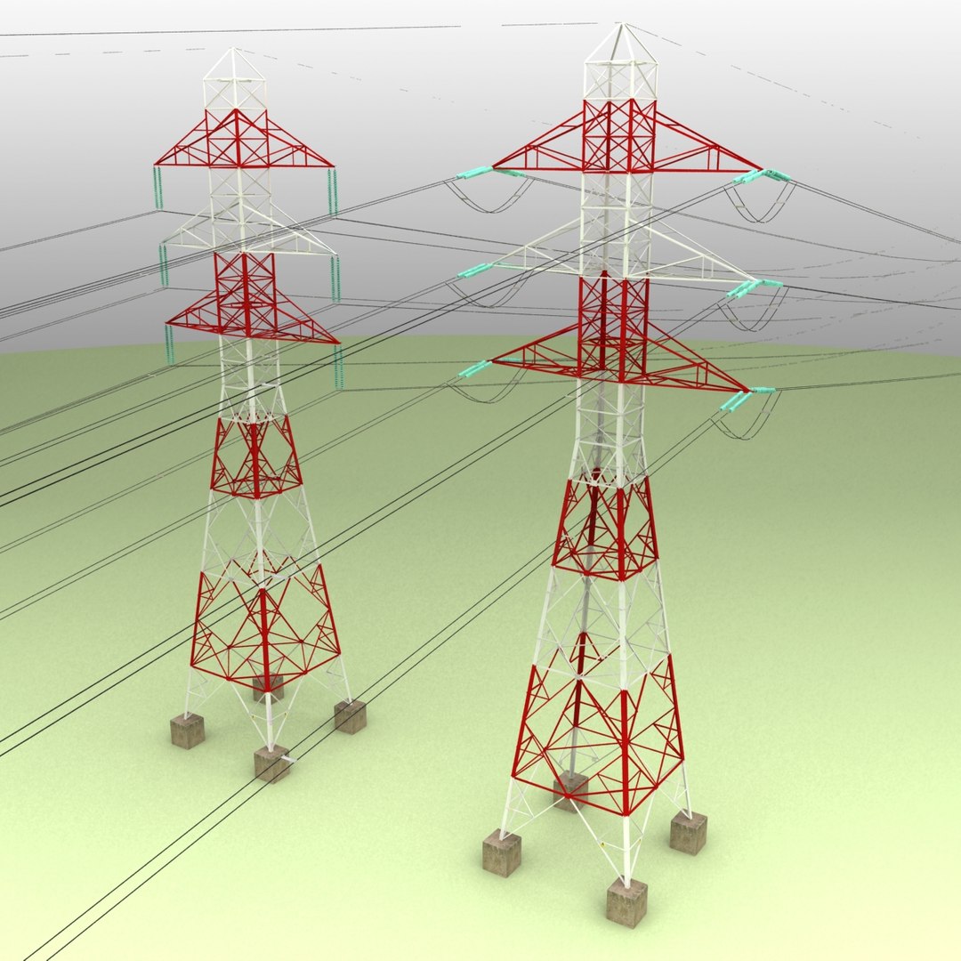 Voltage Electricity Pylon Tower Max