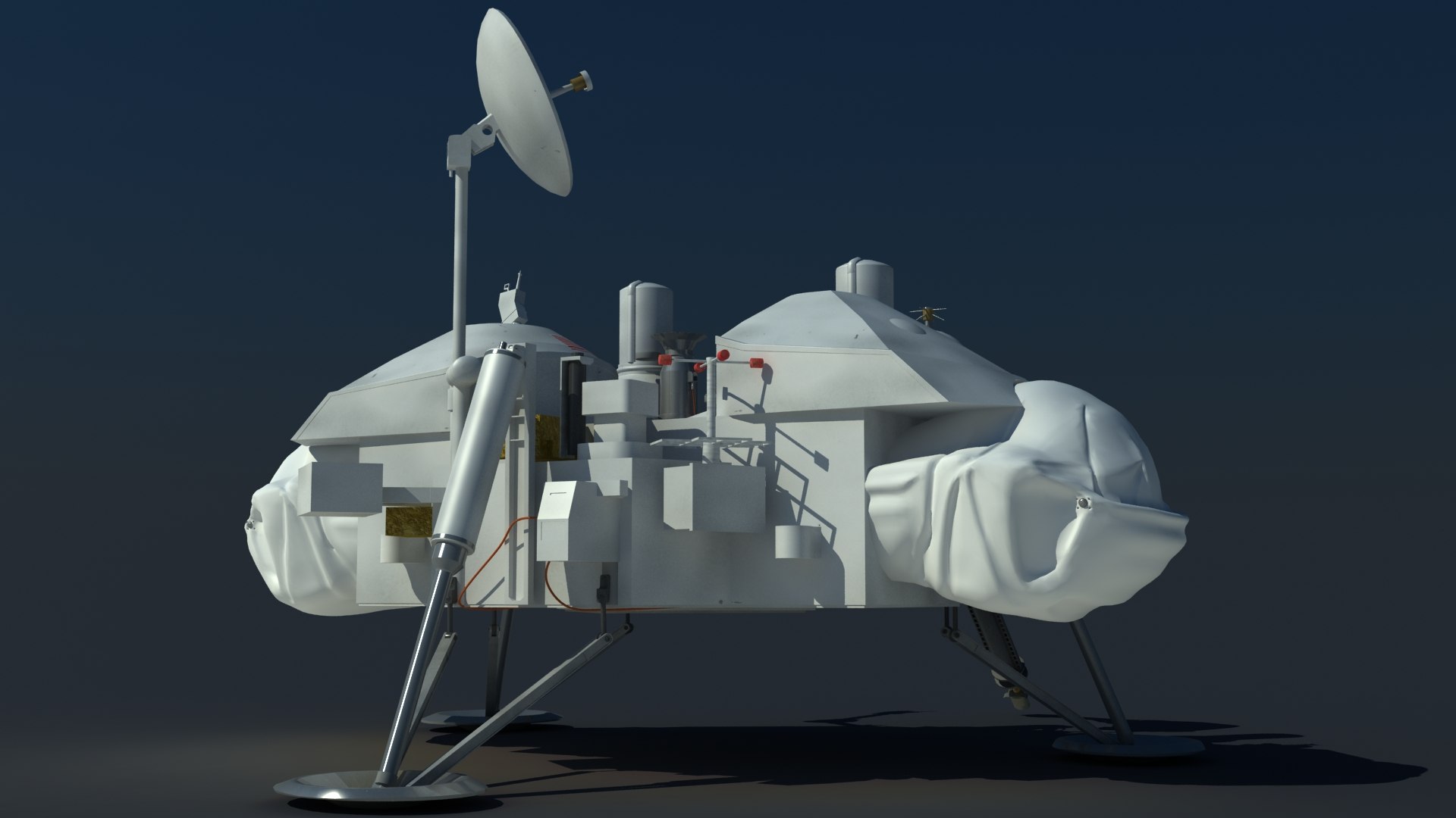 Mars Viking Lander 3d 3ds