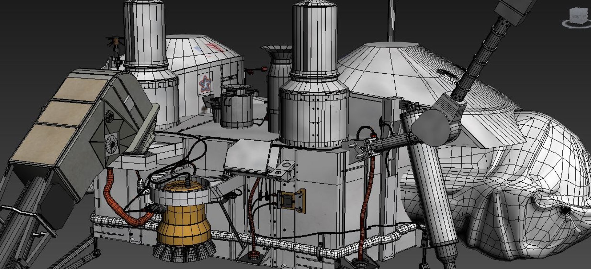 Mars Viking Lander 3d 3ds