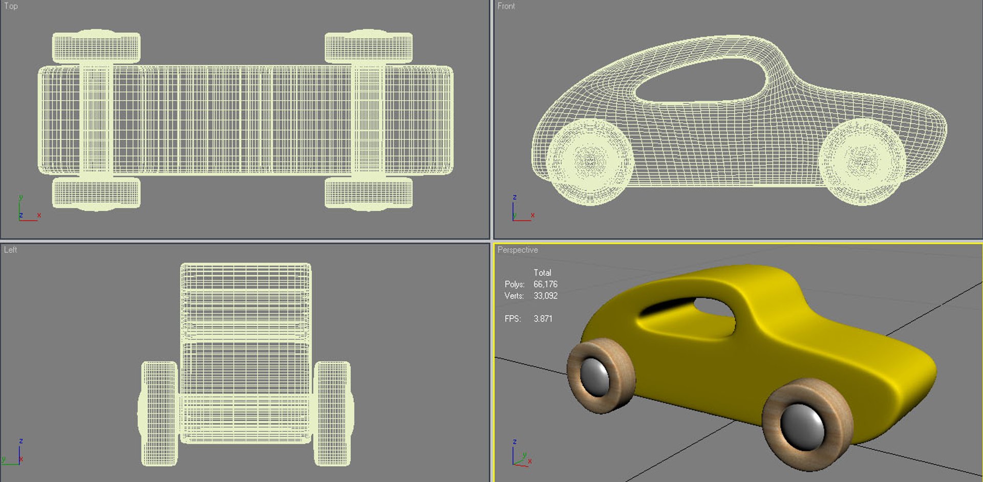 Toy Car 2 3D Model - TurboSquid 1197888