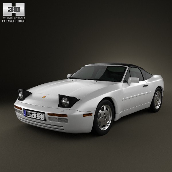 Porsche 944 3D Models for Download | TurboSquid
