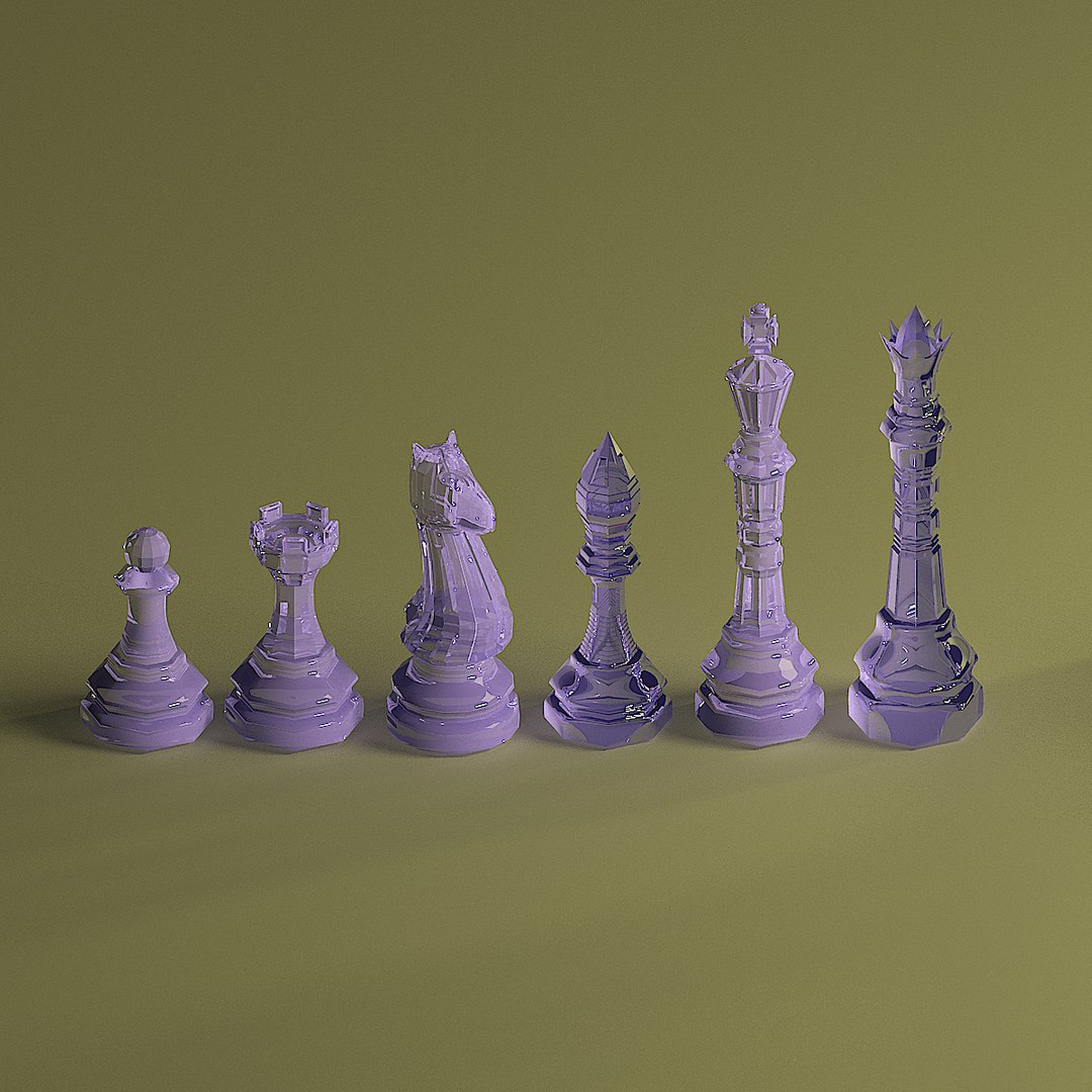 3D Chess Model - TurboSquid 1230246