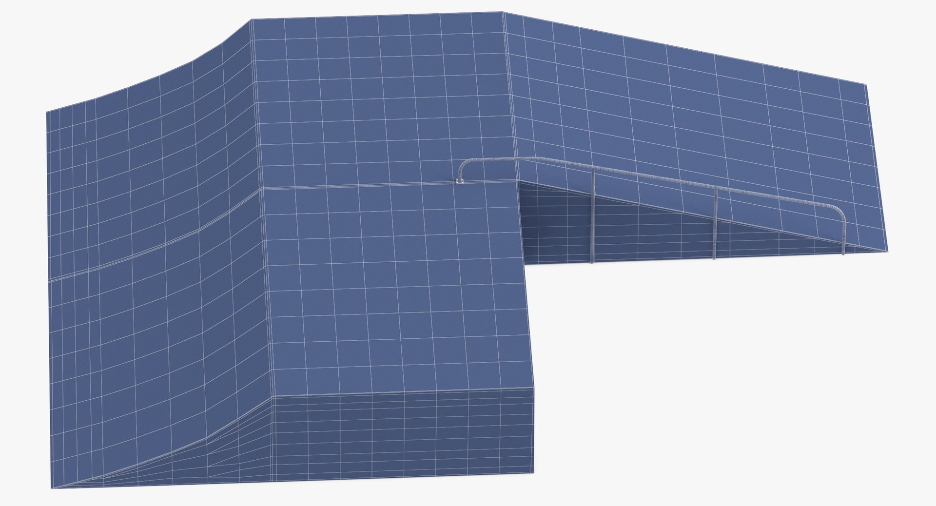 3d Model Skate Ramp - Fun