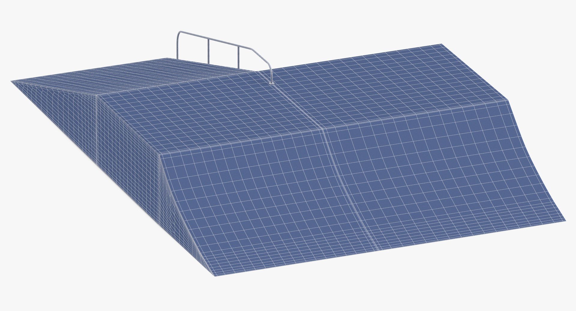 3d Model Skate Ramp - Fun