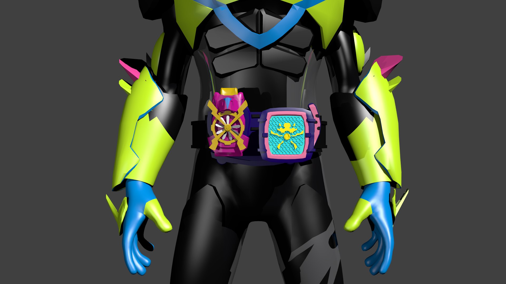 3D Kamen Rider Revice Thunder Gale Model - TurboSquid 1887750