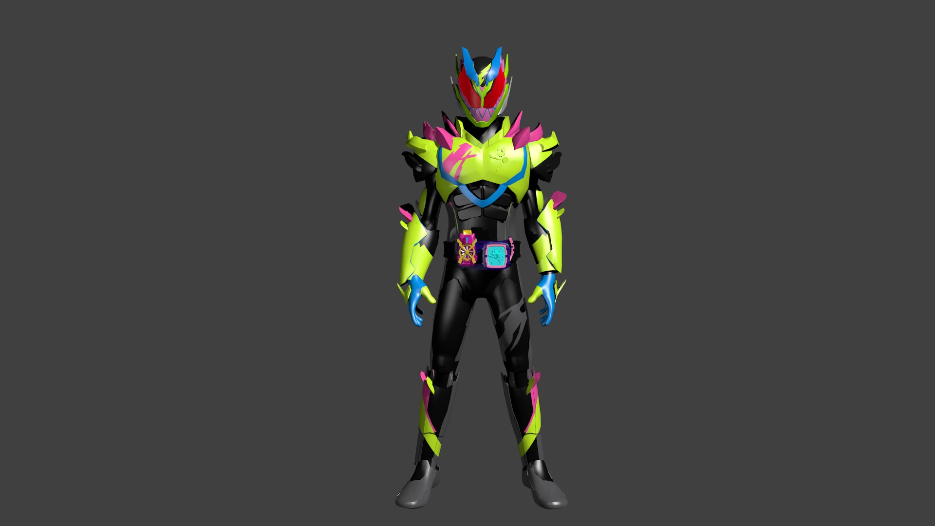3D Kamen Rider Revice Thunder Gale Model - TurboSquid 1887750