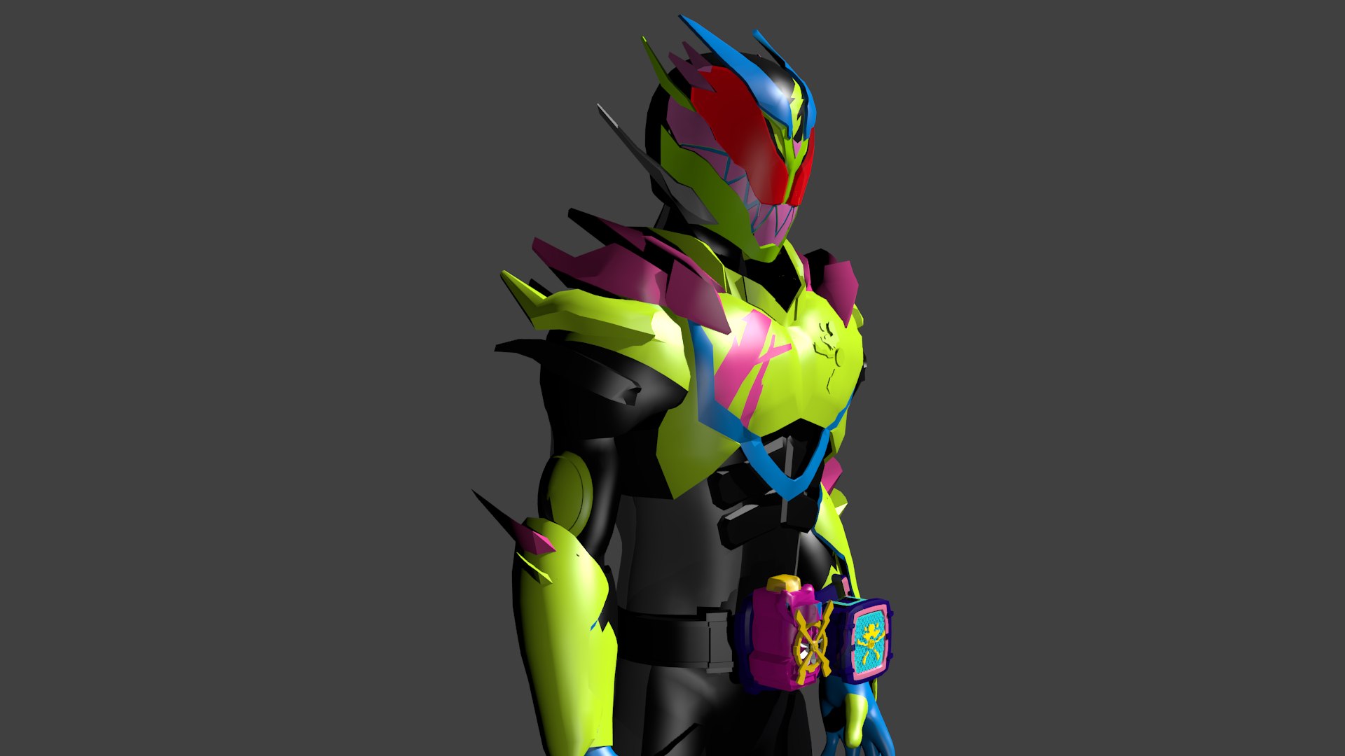 3D Kamen Rider Revice Thunder Gale Model - TurboSquid 1887750