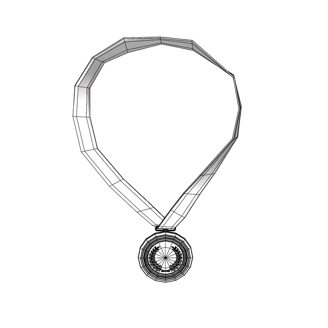 3d Medal Model