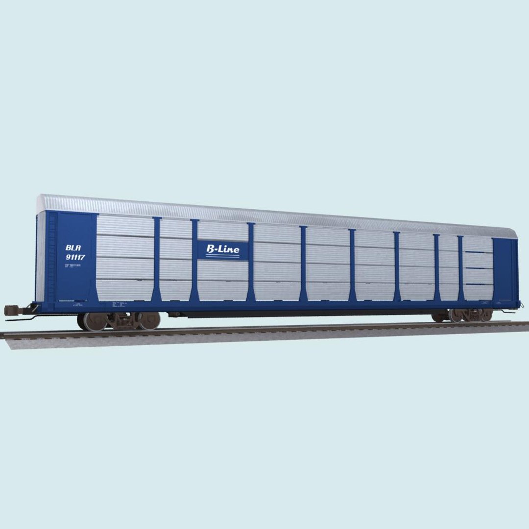 3d Model Train Car
