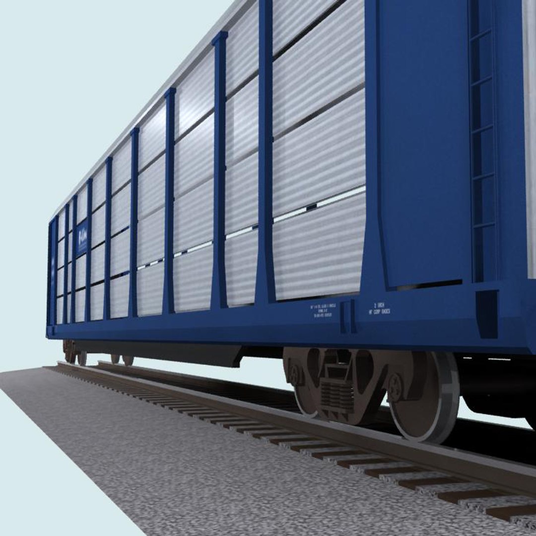 3d Model Train Car