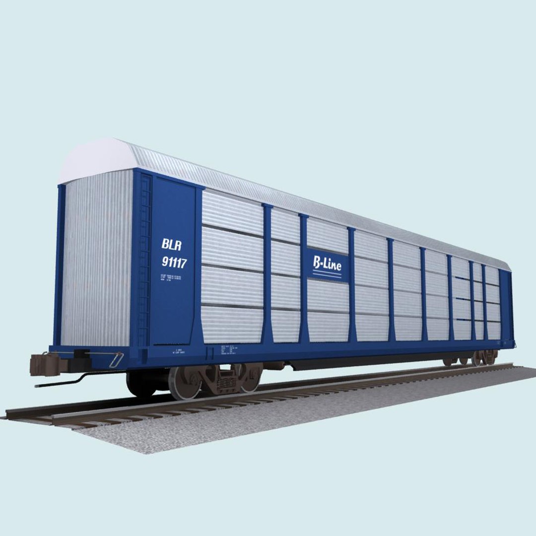 3d Model Train Car