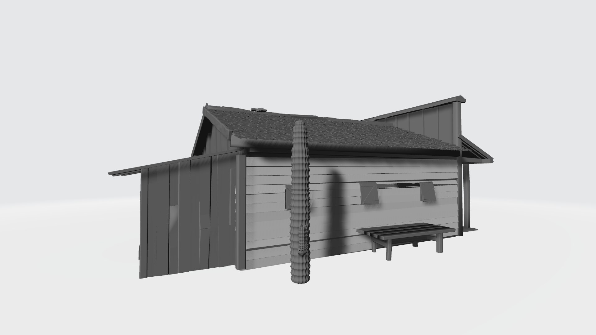 3D Model Wild West Shop - TurboSquid 1692772