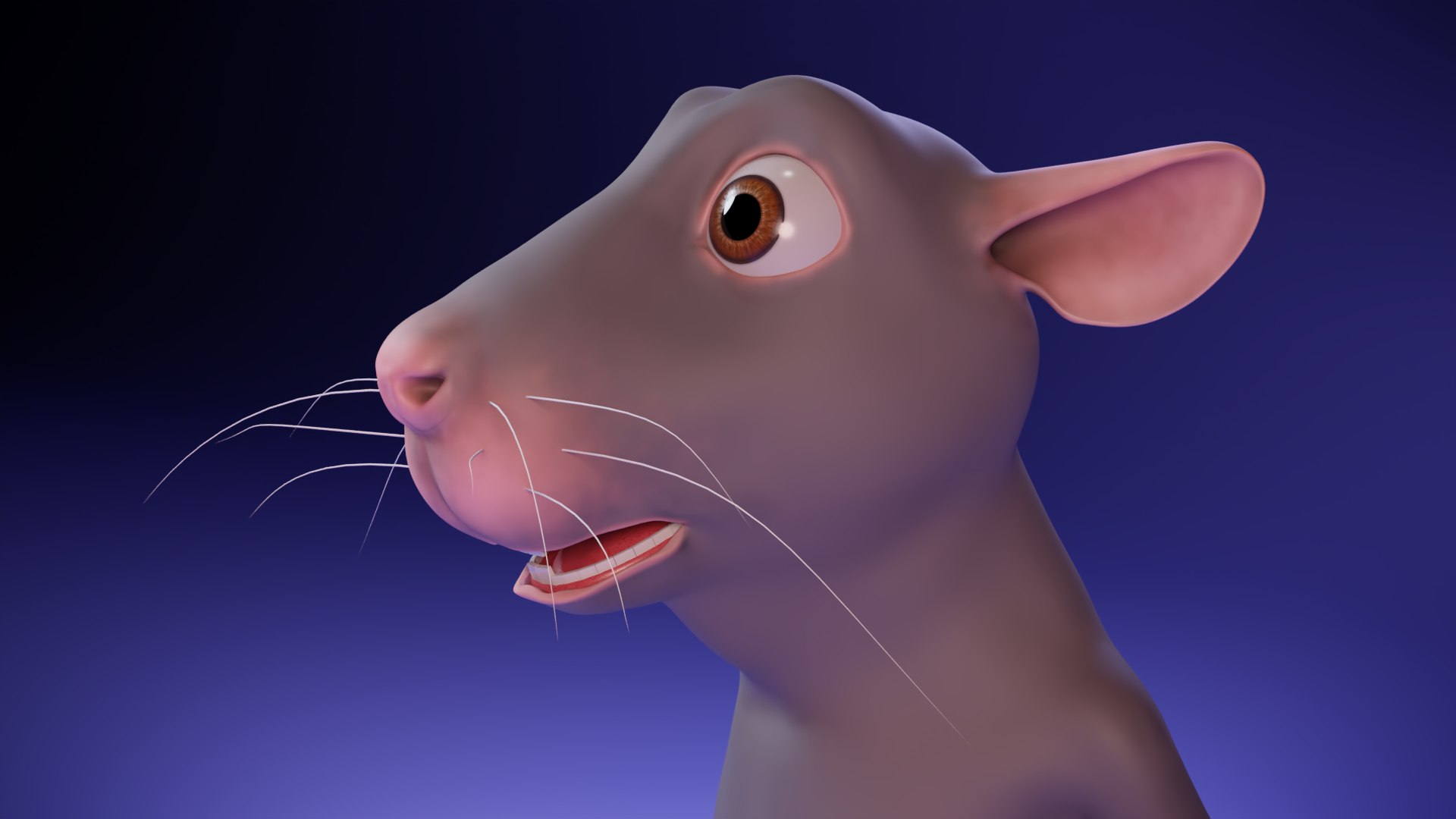 Cartoon Rat 3D - TurboSquid 1681635