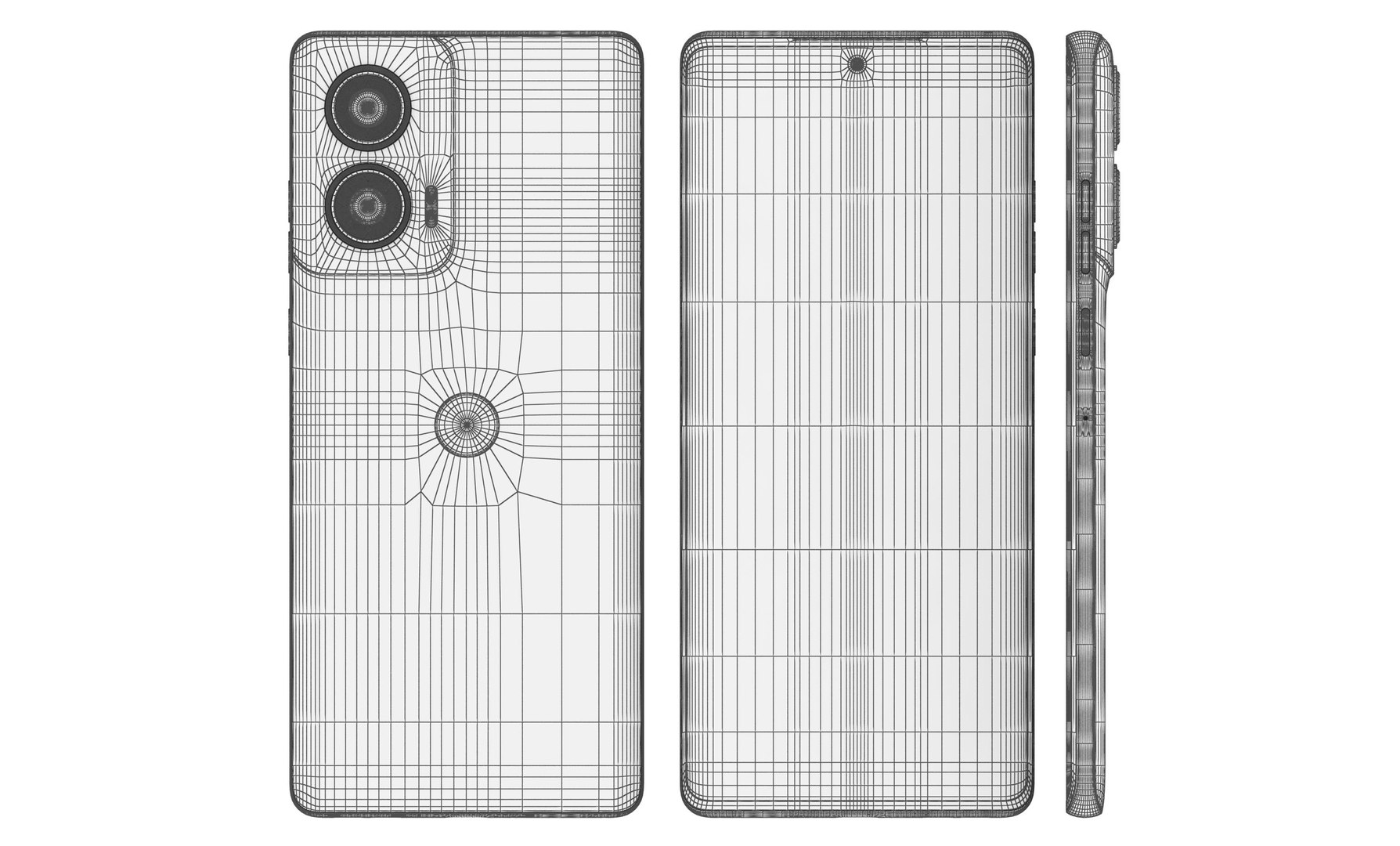 3D Motorola Moto G96 All Colors Model - TurboSquid 2433336