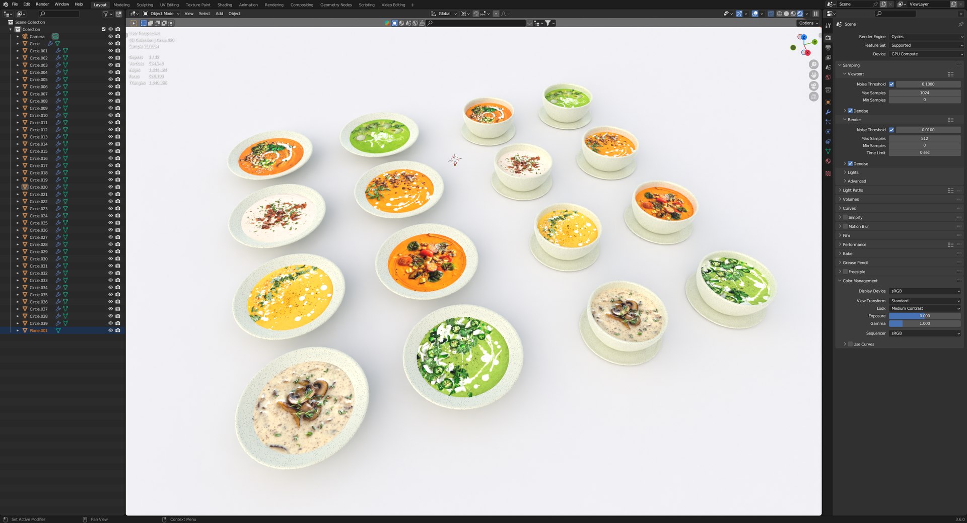 3D Low poly textured soups model - TurboSquid 2097766