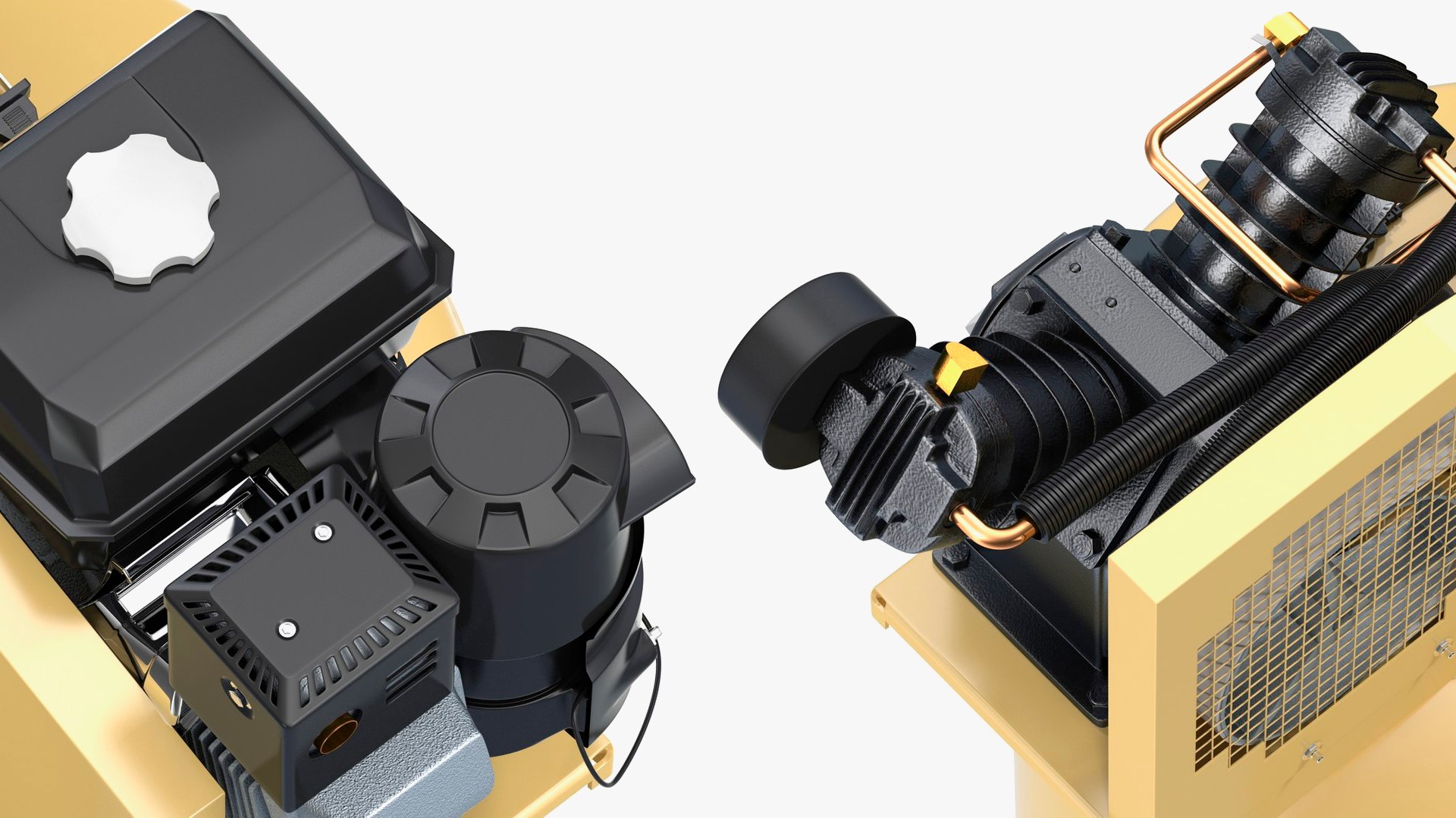 Electric Air Compressors Collection 2 Model - TurboSquid 2208722